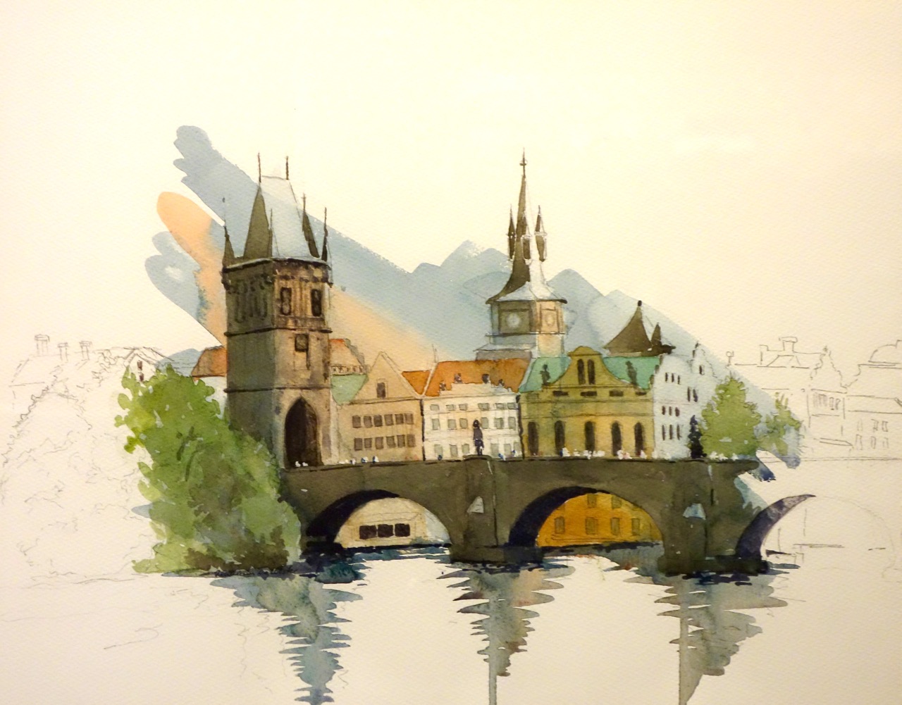 Artwork Of Prague Charles